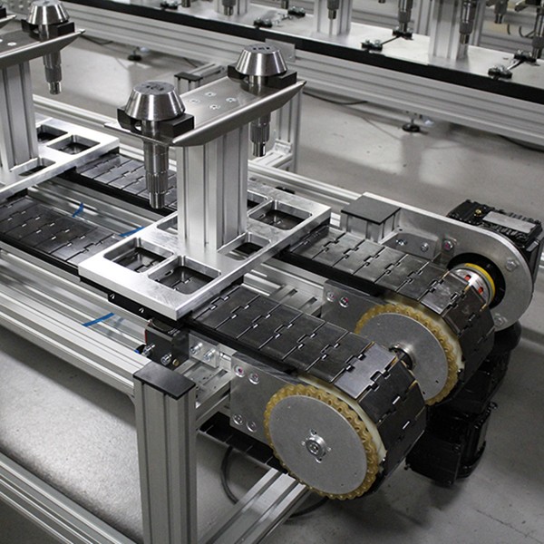 Dual Lane Recirculating Pallet Conveyor | SPU 20 40 | mk